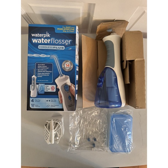 Waterpik | Wearables | Waterpik Water Flosser Wp455w Cordless Plus ...